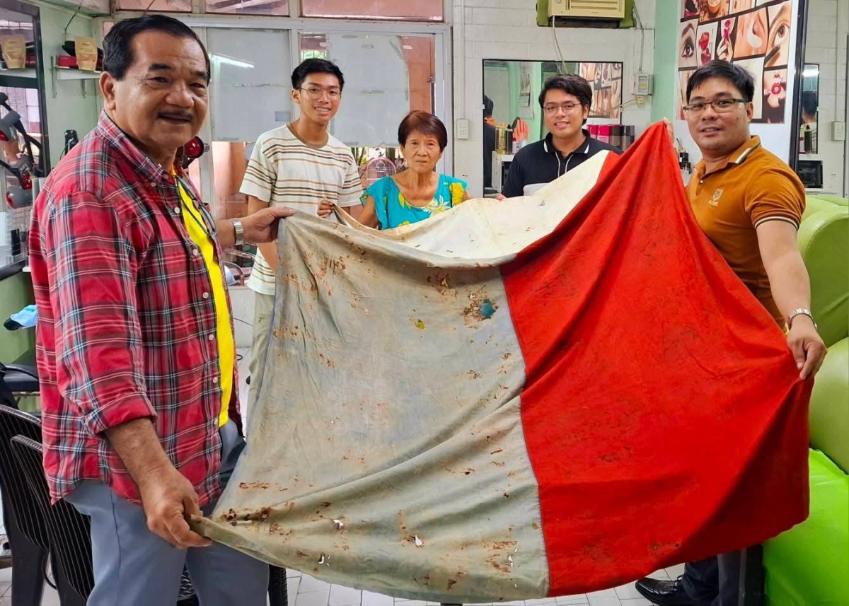 PH revolution flag found in Antique