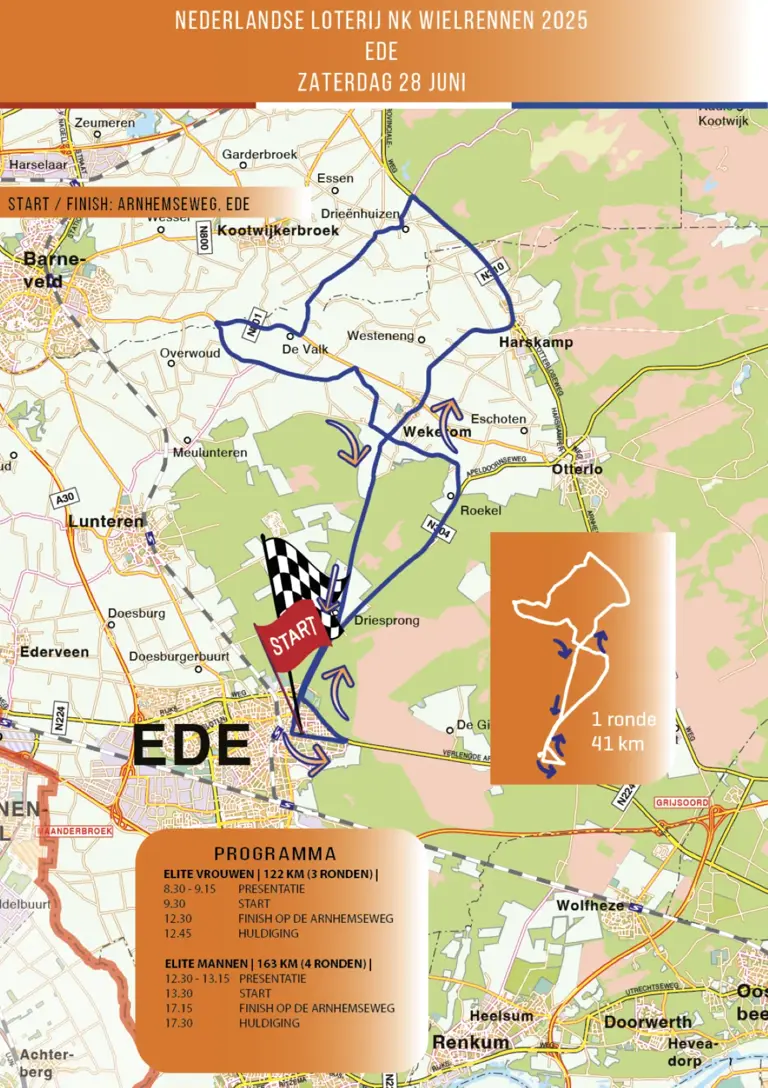 LIVE NK wielrennen 2025 - elite vrouwen | Aanvallen Vos en Vollering ...