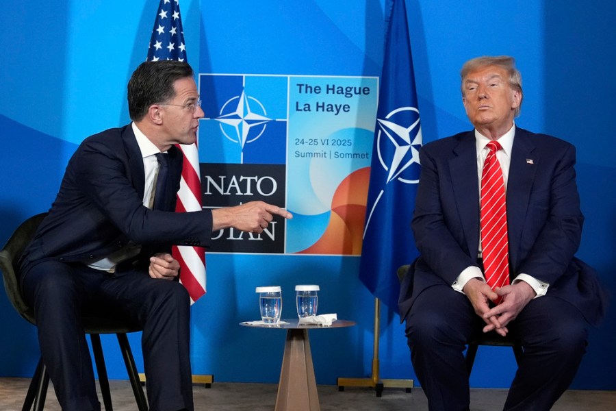 NATO secretary general calls President Donald Trump ‘daddy’