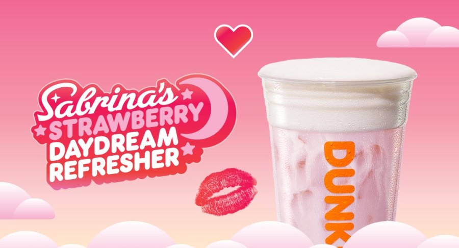 Sabrina Carpenter and Dunkin Donuts team up again for signature summer ...