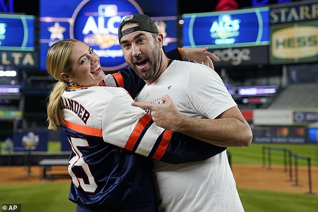 Justin Verlander gives update on model wife Kate Upton's health after ...