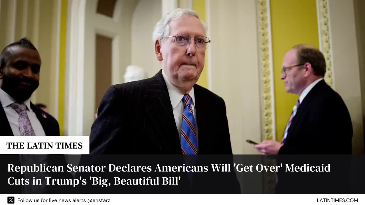 Republican Senator Declares Americans Will 'Get Over' Medicaid Cuts in ...