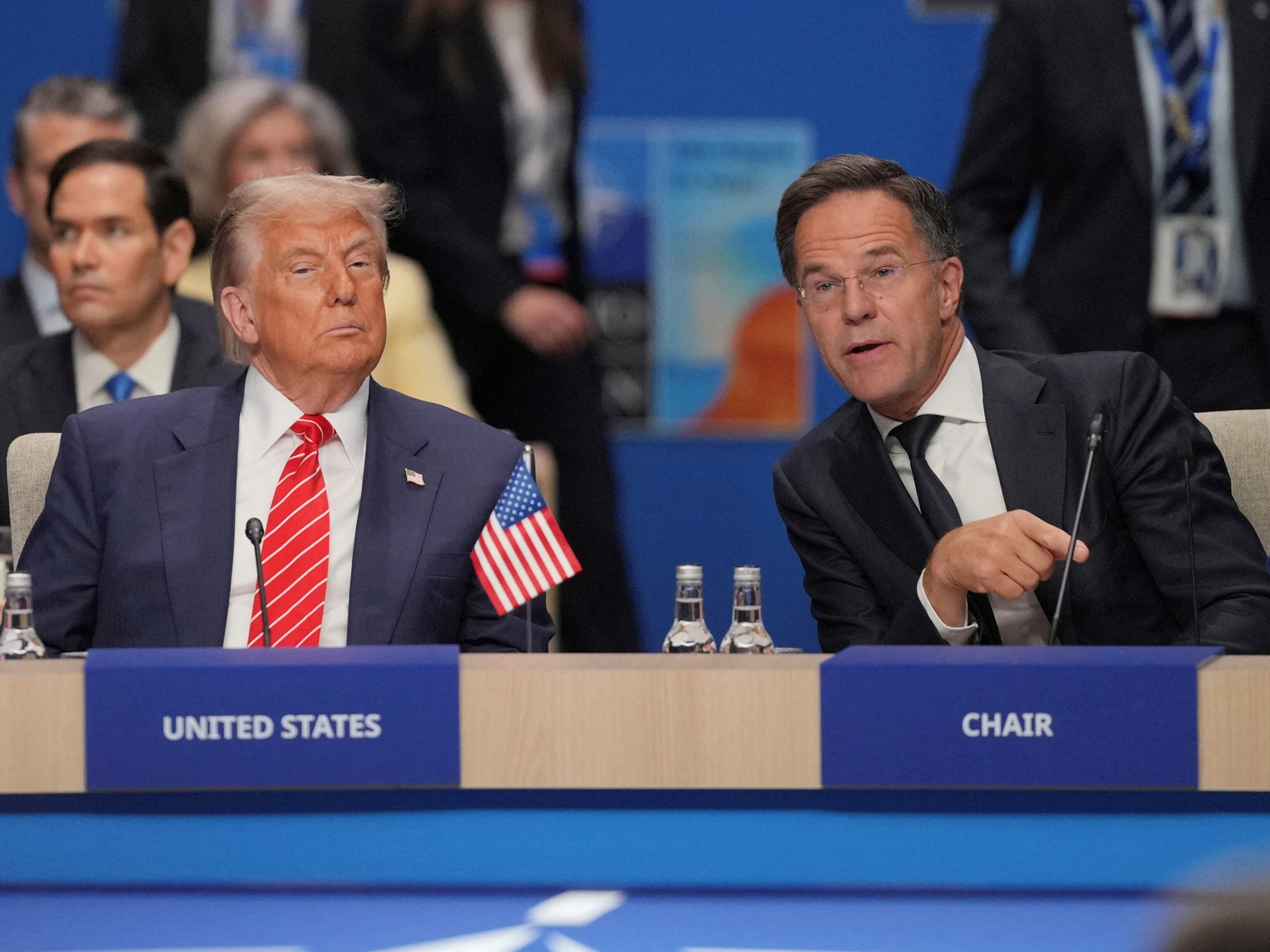 NATO secretary-general calls Trump 'Daddy'