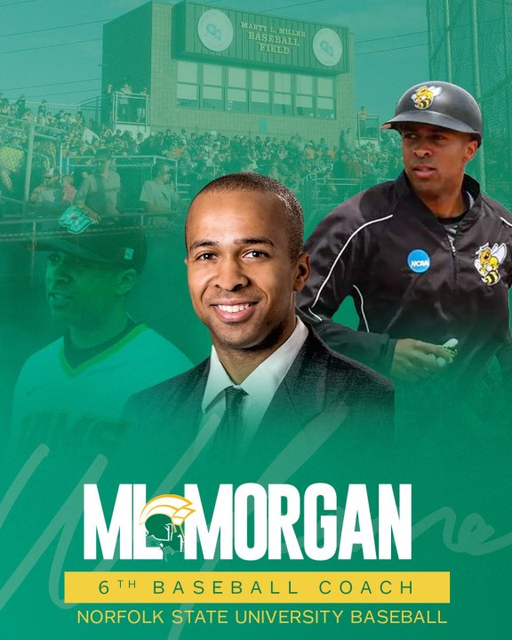Merrill “M.L.” Morgan Hired by Norfolk State as new baseball coach ...