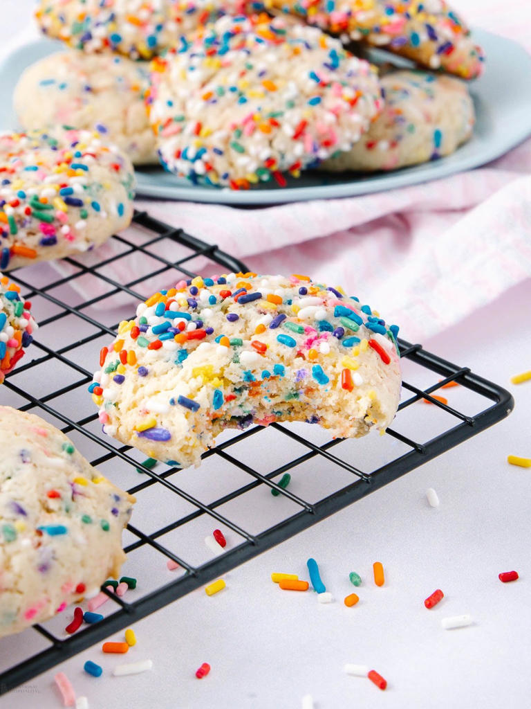 Funfetti Cake Mix Cookies Recipe
