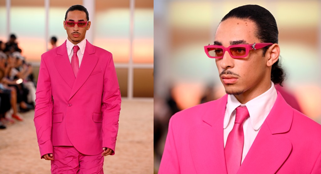 Julez Smith Goes Neon Pink for 3.Paradis Men's Spring 2026 Runway Show