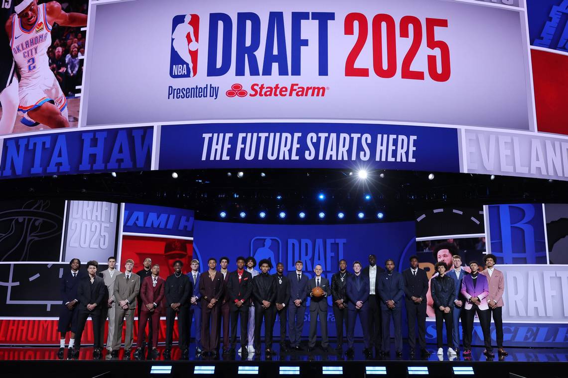 Here's what every first-round pick in the 2025 NBA draft will make next ...