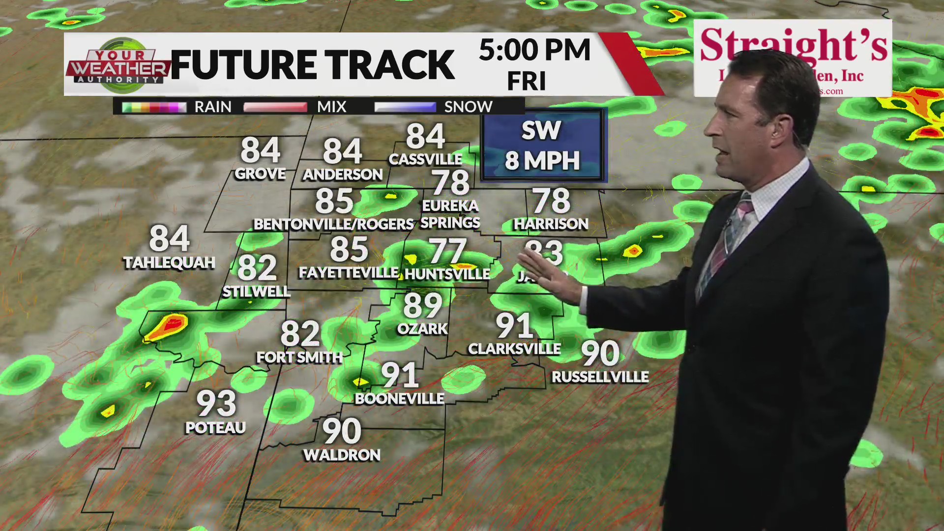 Wednesday June 25 Evening Forecast