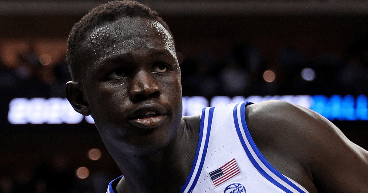 Houston Rockets select Khaman Maluach in 2025 NBA Draft, trade to ...