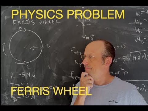 Physics Problem; Apparent Weight on a Ferris Wheel