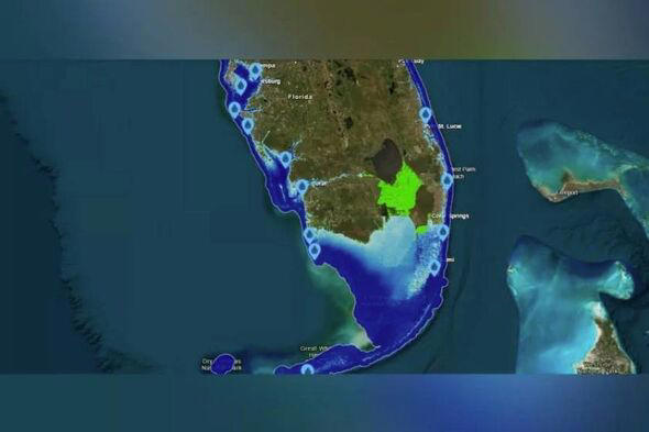 Nightmare map shows which US cities would vanish underwater if ...