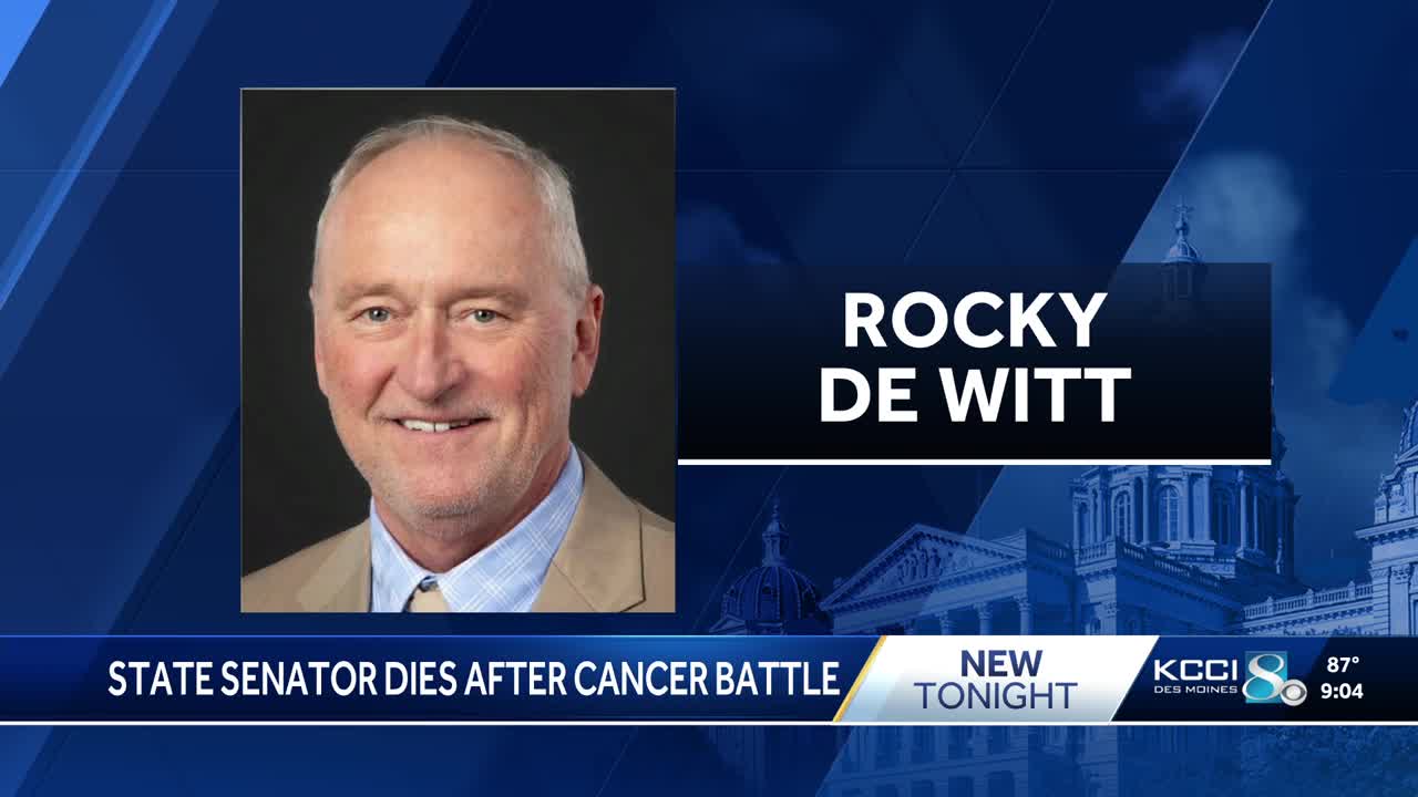 Iowa state Sen. Rocky De Witt dies after cancer battle