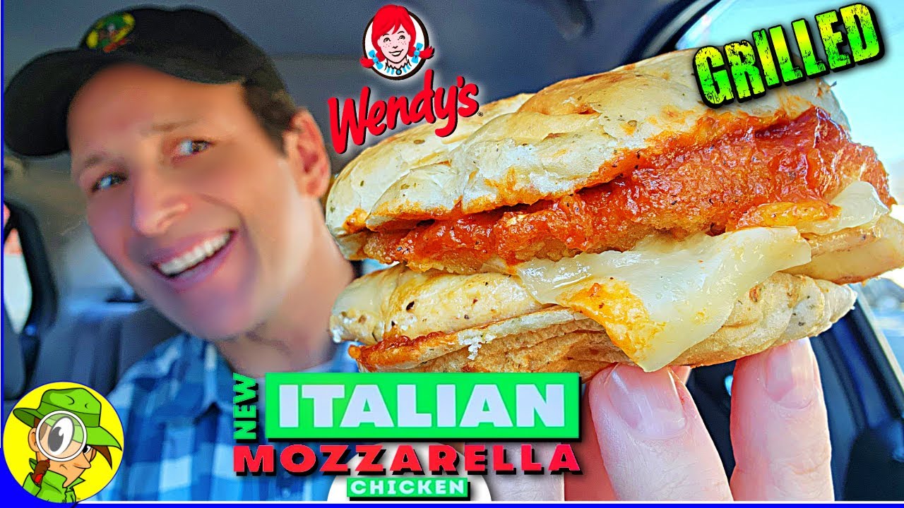 Wendy's® Italian Mozzarella Grilled Chicken Sandwich Review