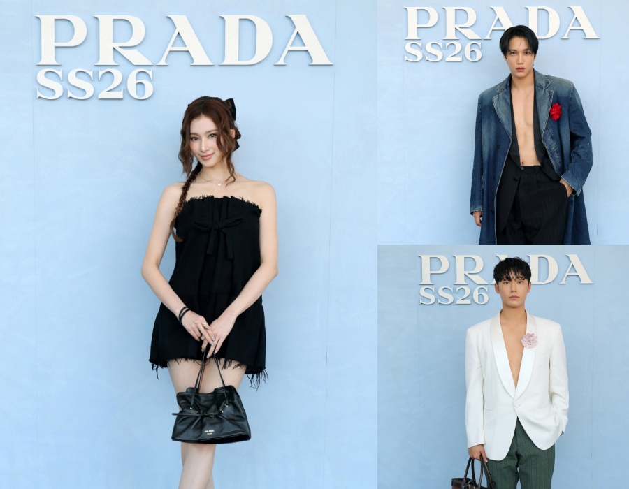 TWICEサナ＆EXOカイ＆イ・ドヒョンがPRADAのショーに出席…圧倒的な魅力