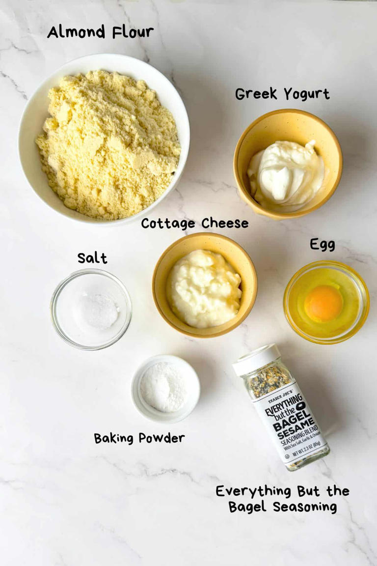 Low Carb Bagels Made with Cottage Cheese