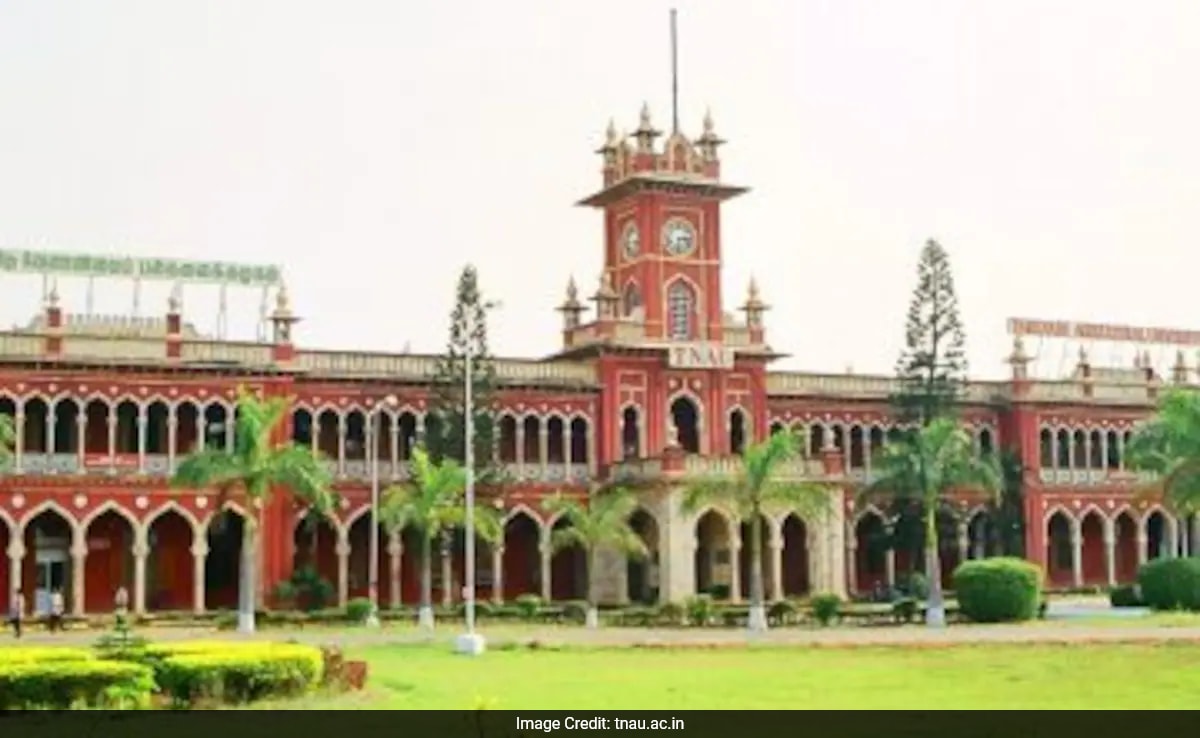 Tamil Nadu Agricultural University 2025 Rank List Released, Direct Link ...