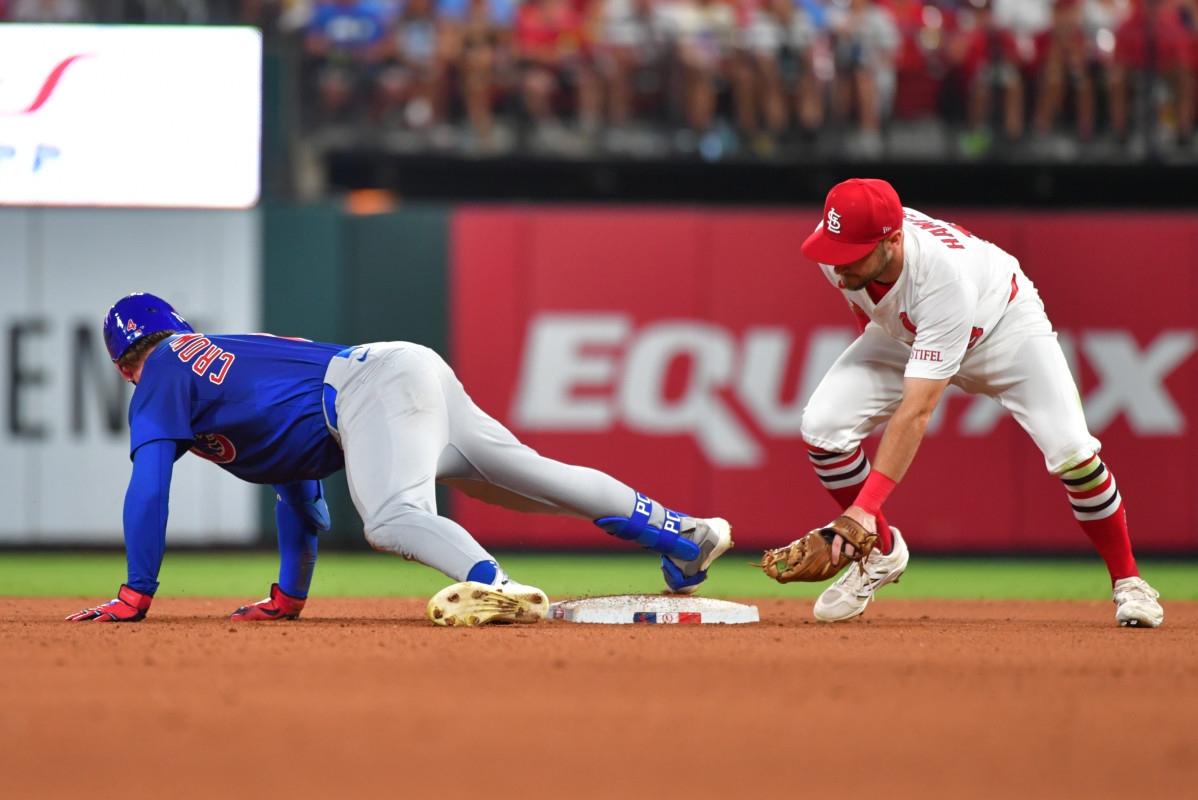 Garrett Hampson Throws Three-Pitch Inning in Cardinals Debut