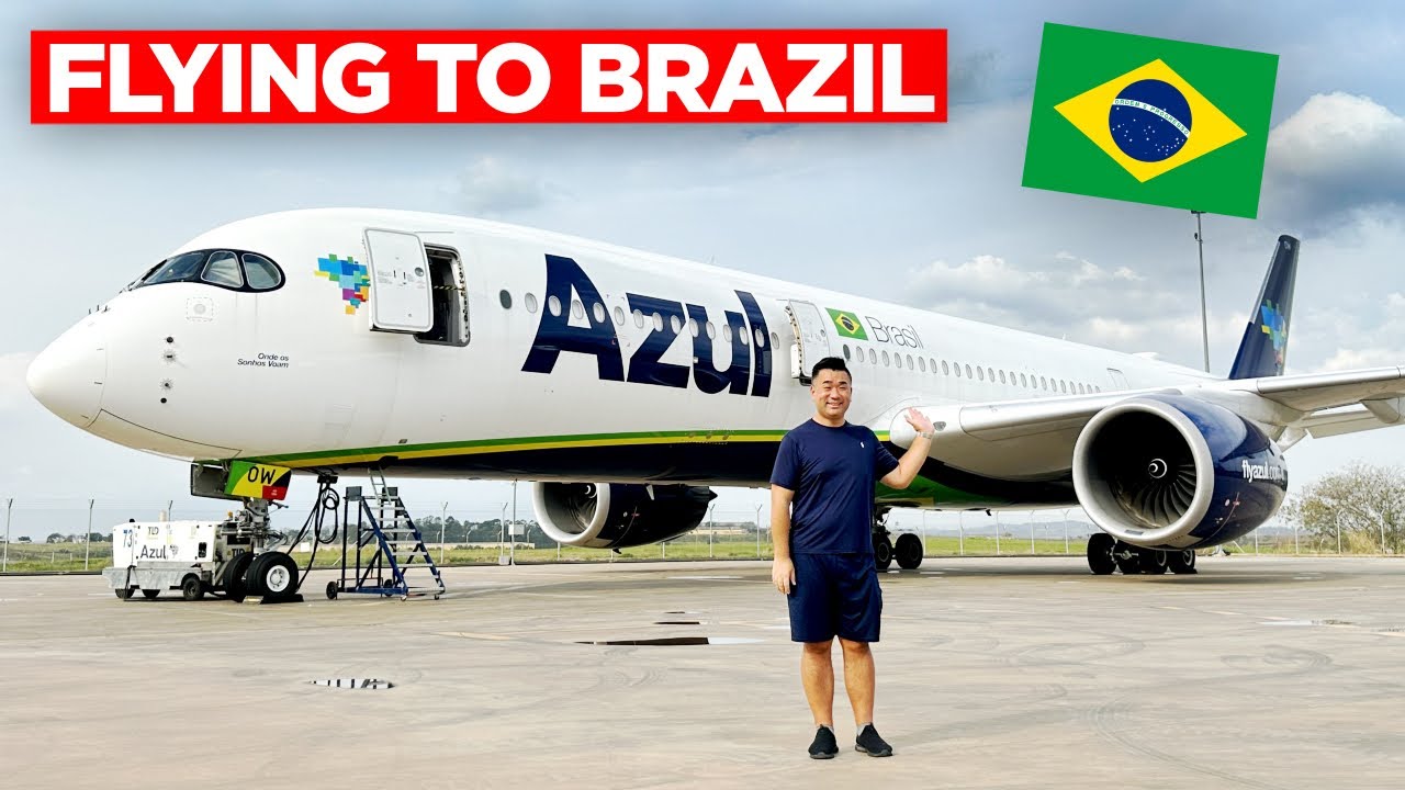 Brazil Flying Adventure - Azul Airlines A350 + Rio de Janerio