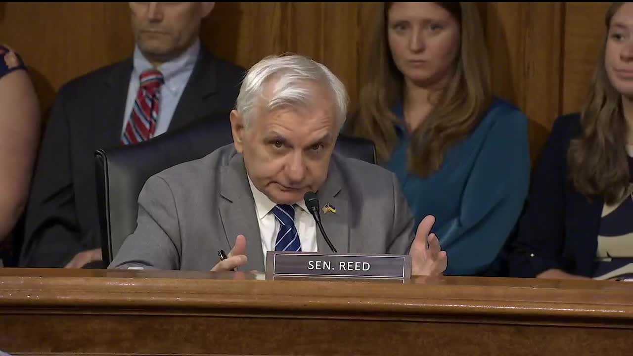 'You Haven't Produced Any Cost-Benefit Analysis': Sen. Jack Reed Blasts ...