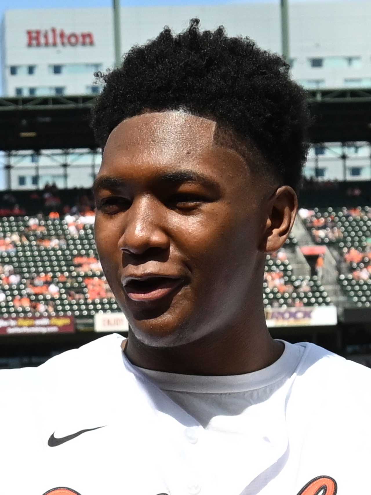 Derik Queen’s Bold Draft Suit Shouts Out Baltimore In Most Iconic Way