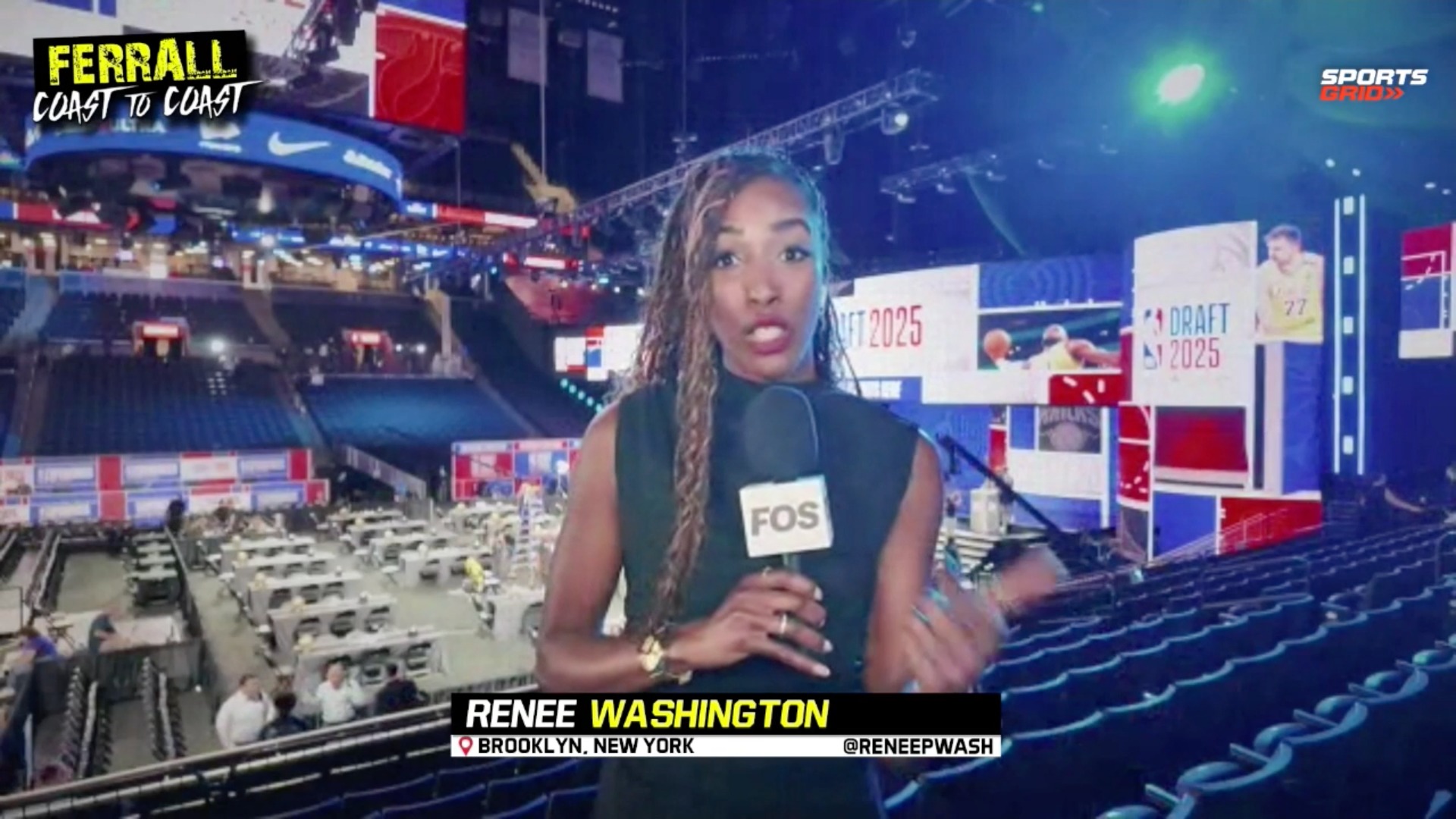Renee Washington's Career in Front Office Sports Broadcasting