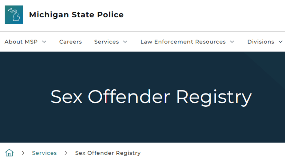 Federal judge delays deadline to remove 30,000 from Michigan's sex ...