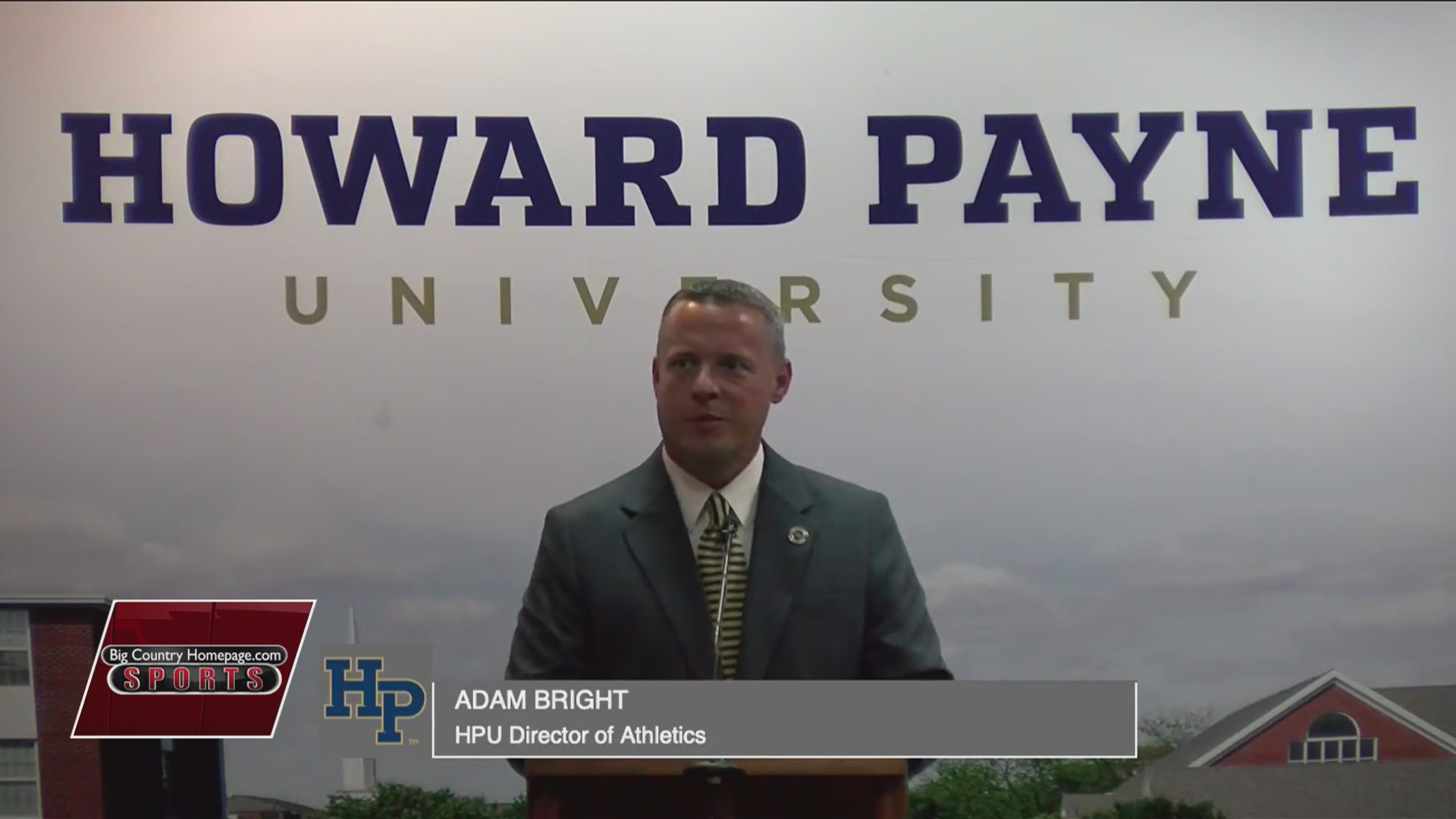 Howard Payne introduces Adam Bright
