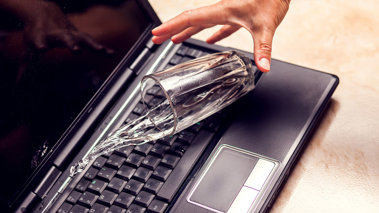 What To Do If You Spill Water On Your Laptop