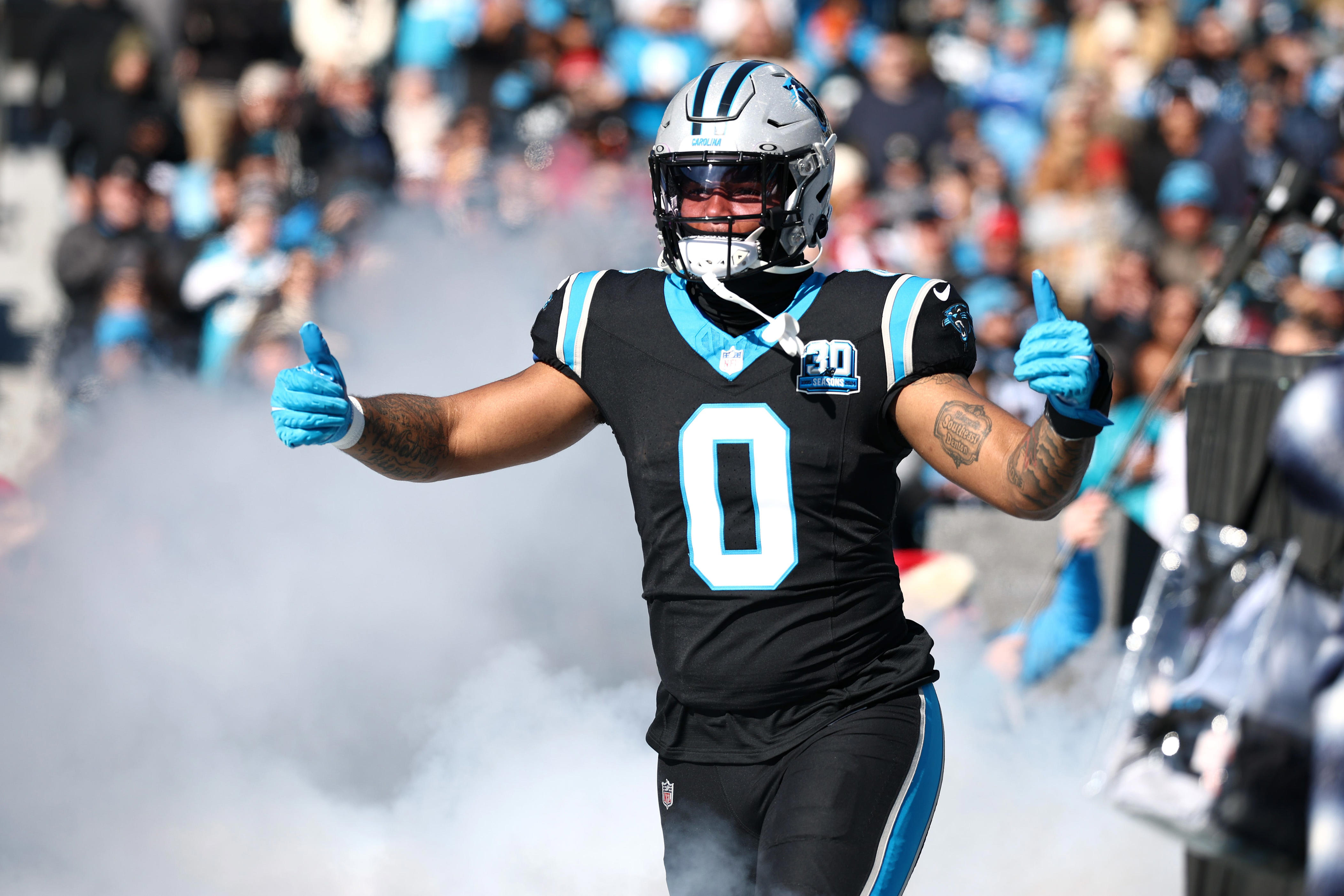 Another Panthers player enrolls at this year's Tight End University