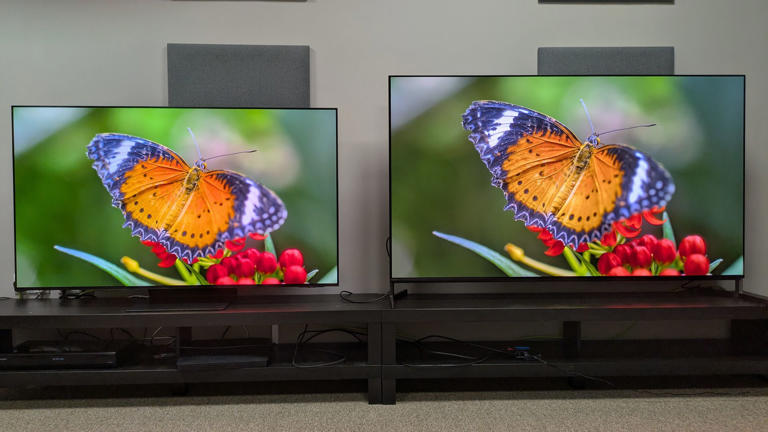 I tested Samsung and Sony’s 2025 QD-OLED TVs side-by-side, and it’s a ...