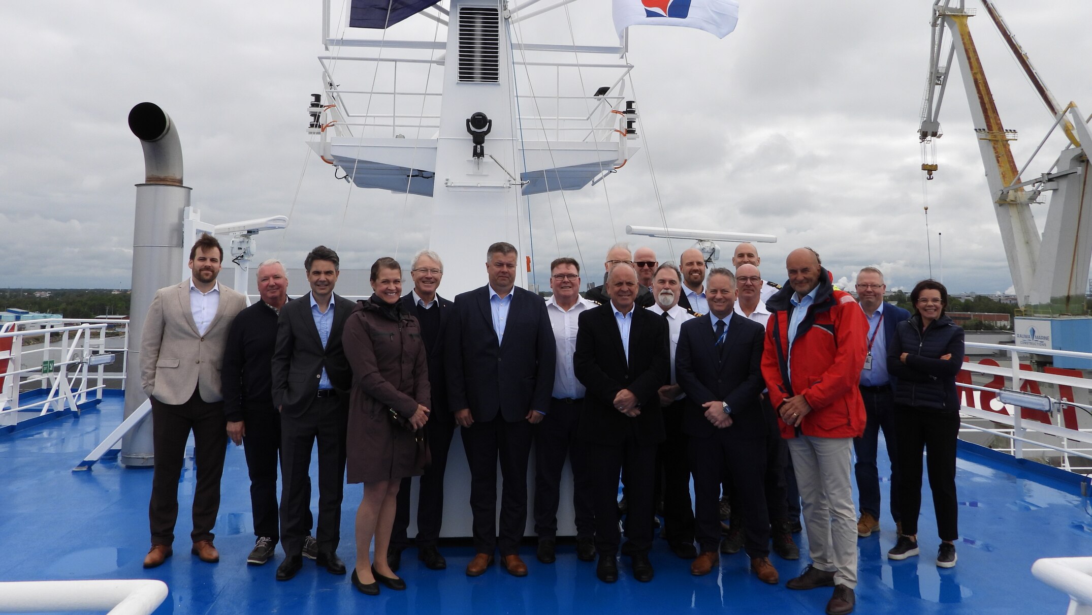 Spirit of Tasmania V officially handed over to ferry operator TT-Line