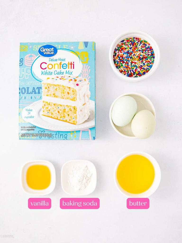 Funfetti Cake Mix Cookies Recipe
