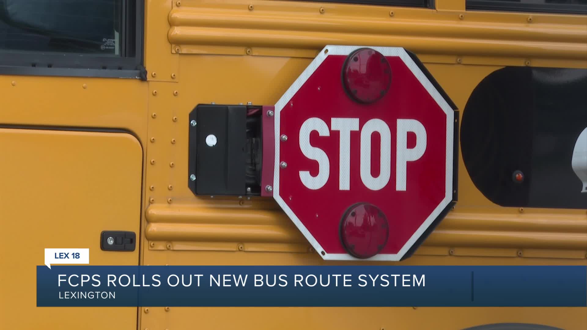 FCPS Rolls Out New Bus Route System