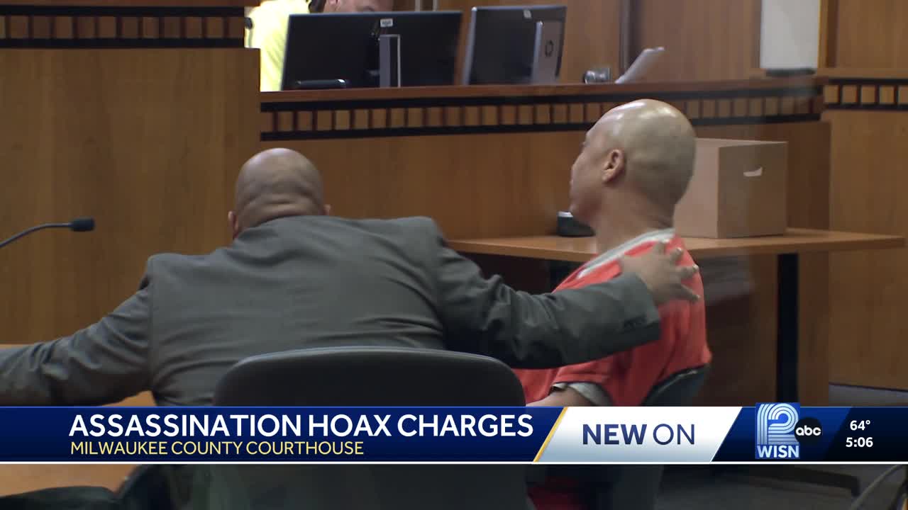 Fake Trump threat case: Defendant erupts in Milwaukee courtroom