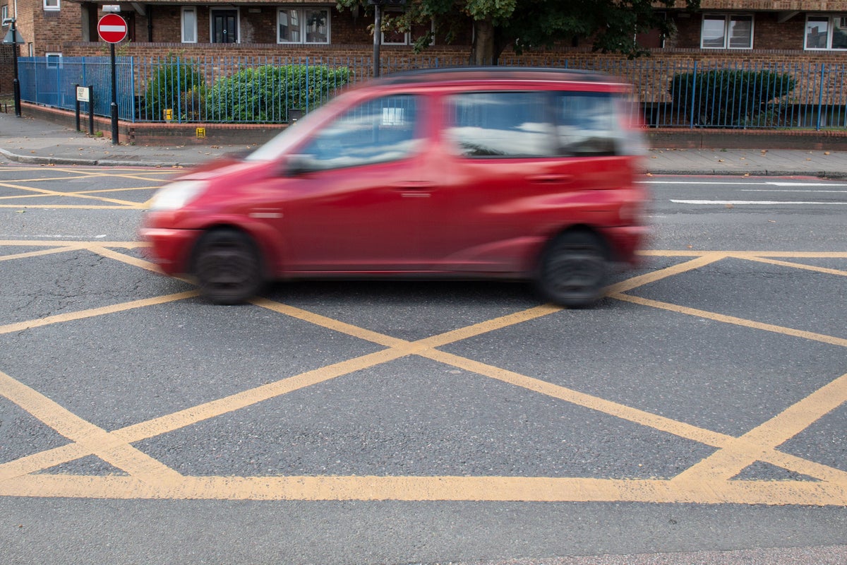 Drivers hit by yellow box fines worth almost £1m in year