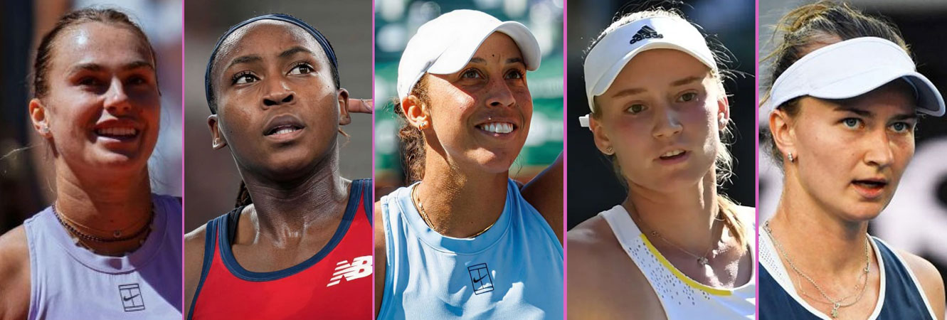 Five contenders for the Wimbledon women's title