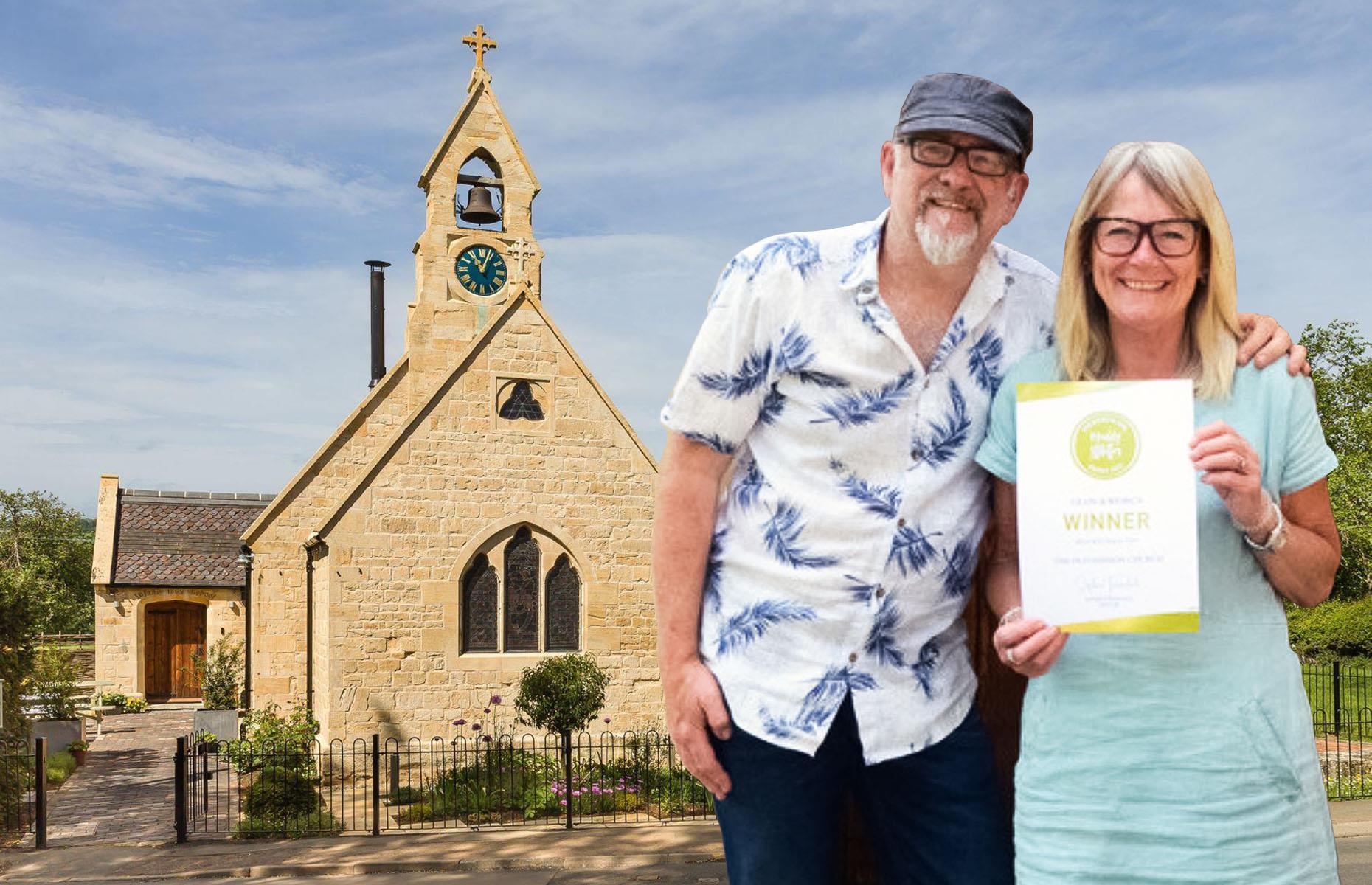 How this couple transformed a Victorian church into a dream home