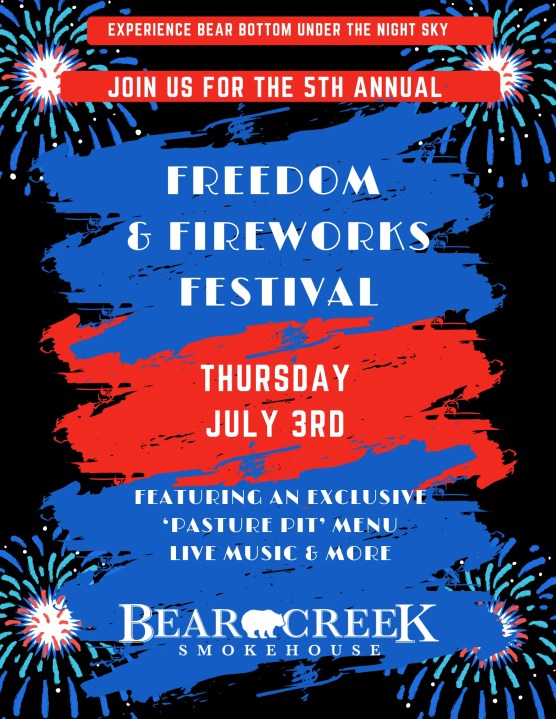 Marshall’s 5th annual Freedom & Fireworks Festival on July 3