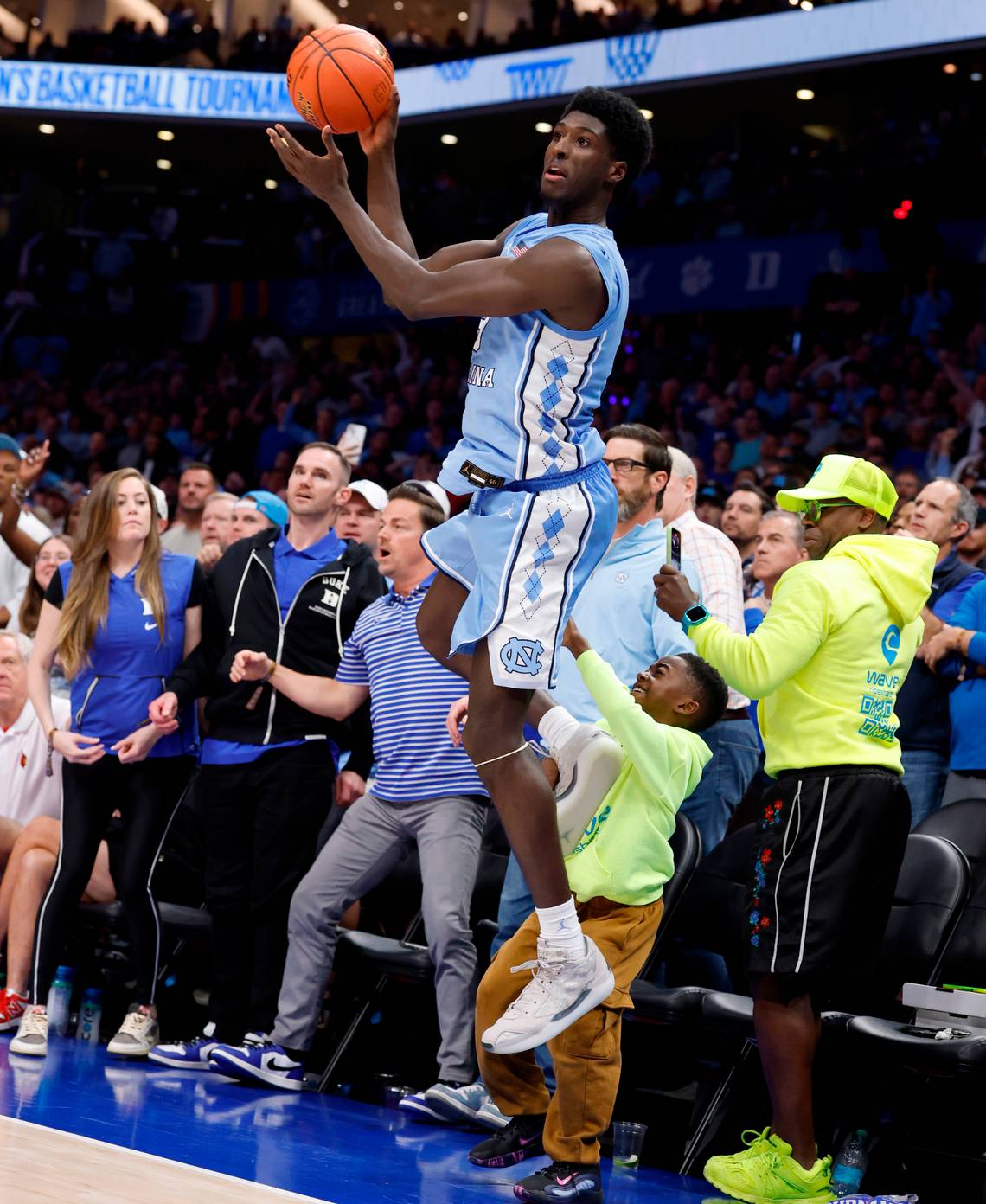 UNC's Drake Powell selected with NBA Draft's No. 22 pick, traded to ...