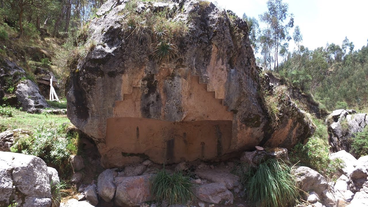 Searching For The Temple Of The Pyramid Near Cusco Peru