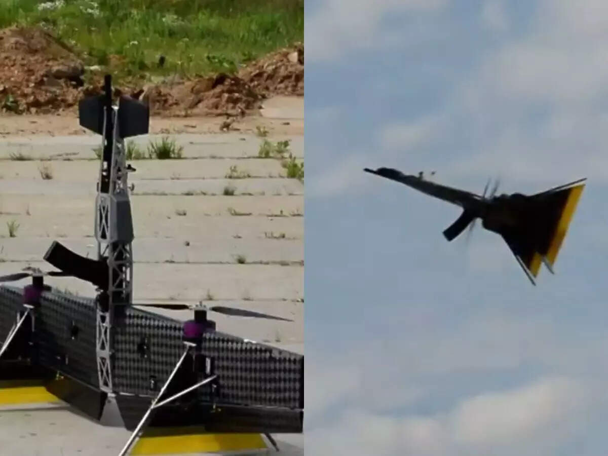 Bengaluru firm develops drone armed with AK-203 that can fire at ...