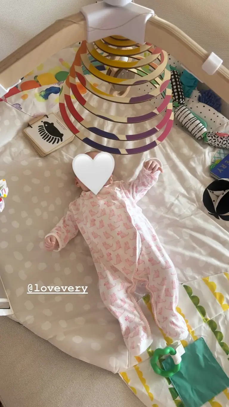 Kelly Piquet shows off baby daughter Lily's latest gifts in charming ...