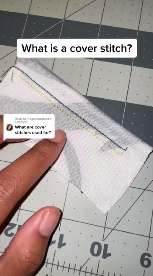 What Is a Cover Stitch? Make Your Hems Look Pro!