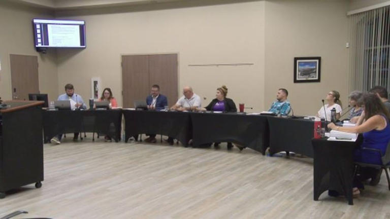 School Board meeting turns heated over member's controversial social ...
