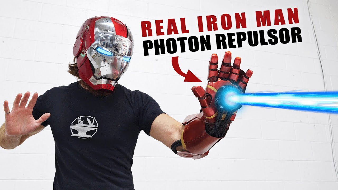 We Built a REAL Iron Man Repulsor – And It Works!