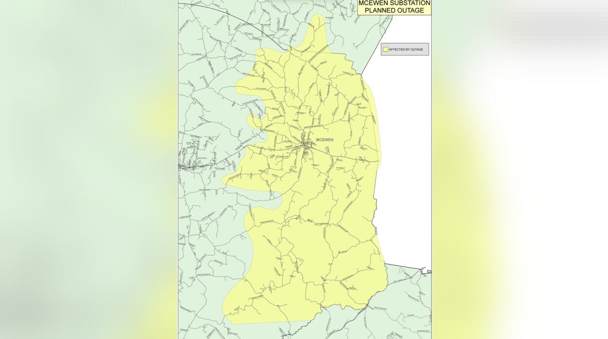 Meriwether Lewis Electric announces planned power outage