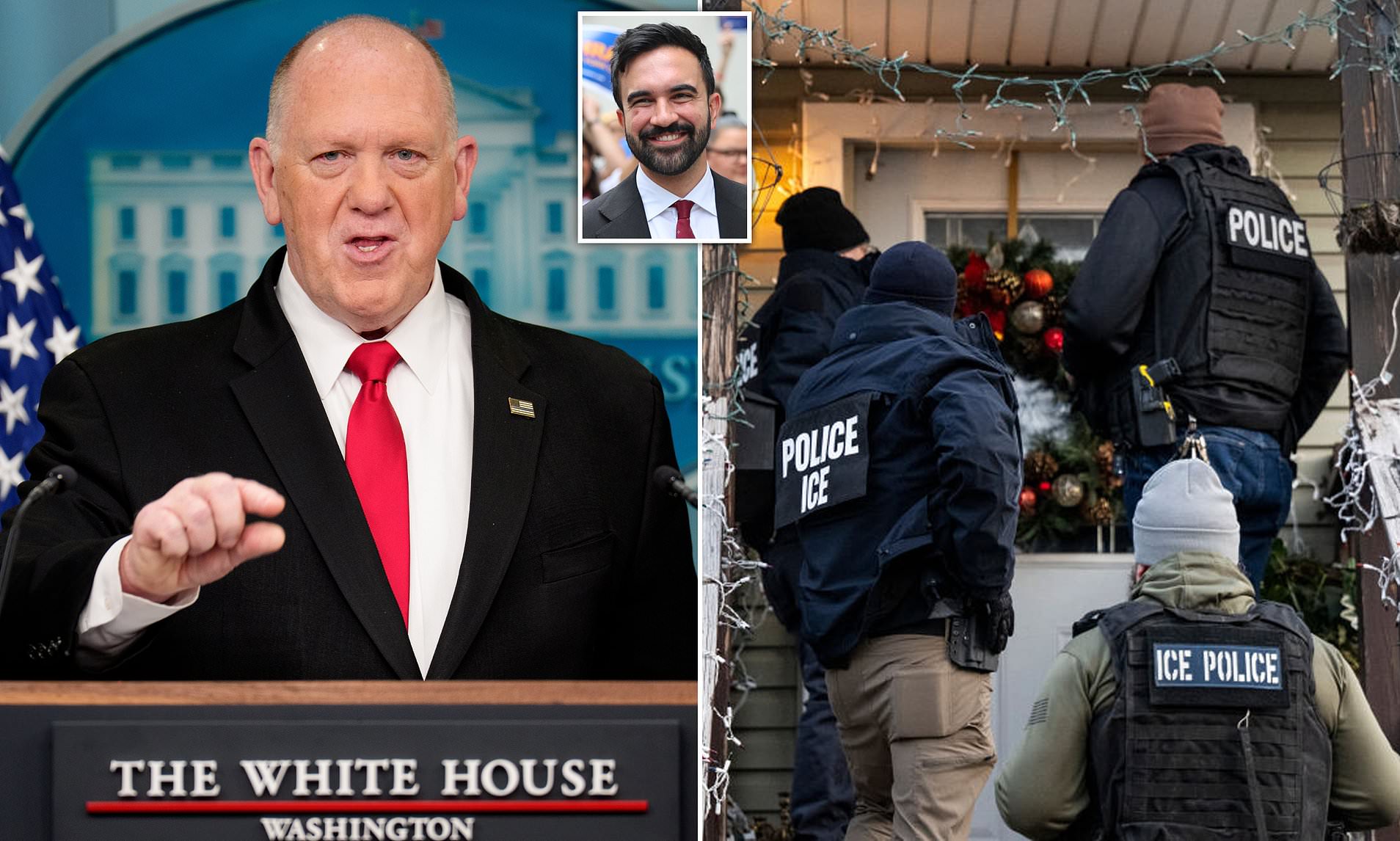 Trump border czar issues chilling warning to democratic socialist in ...