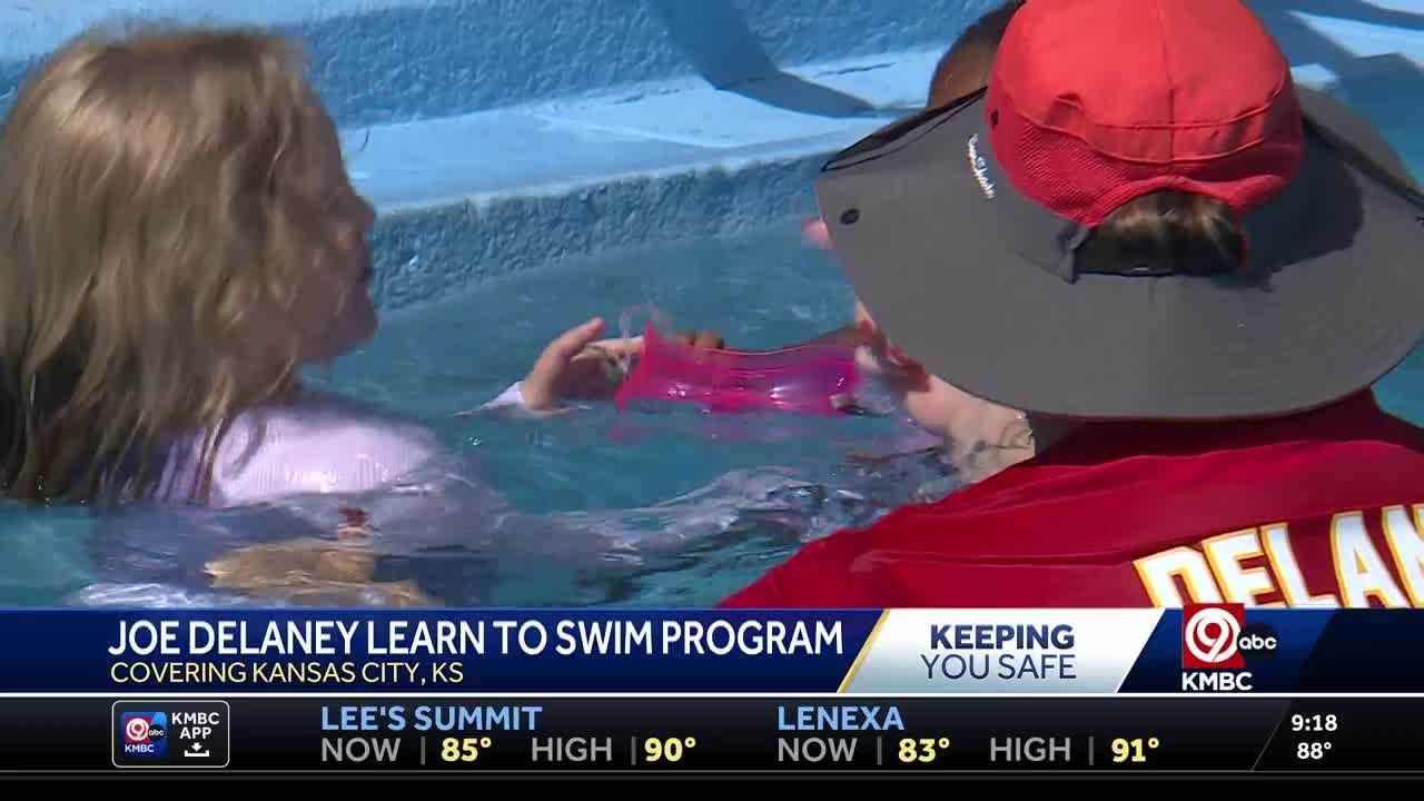 Free swim lessons honor Chiefs hero Joe Delaney in Kansas City, Kansas