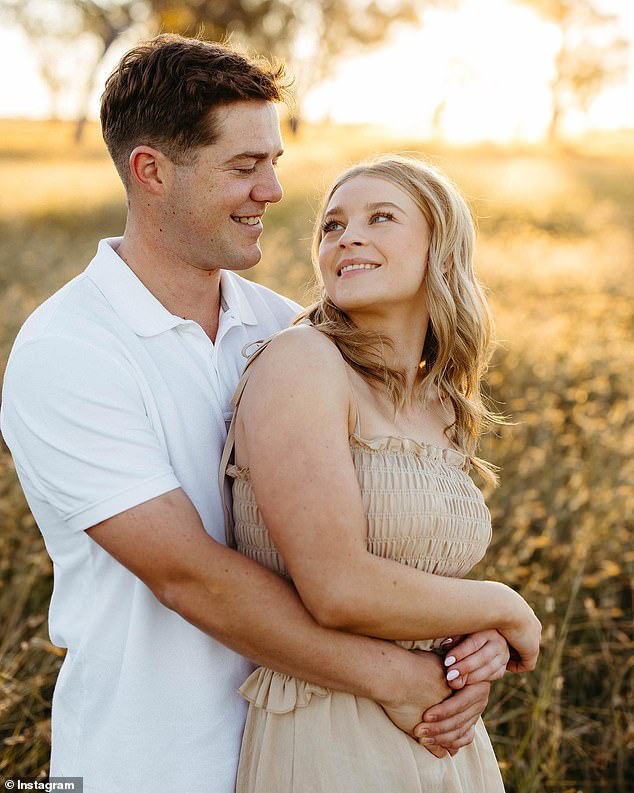 Partner of footy player who died at just 23 pays heartbreaking tribute ...