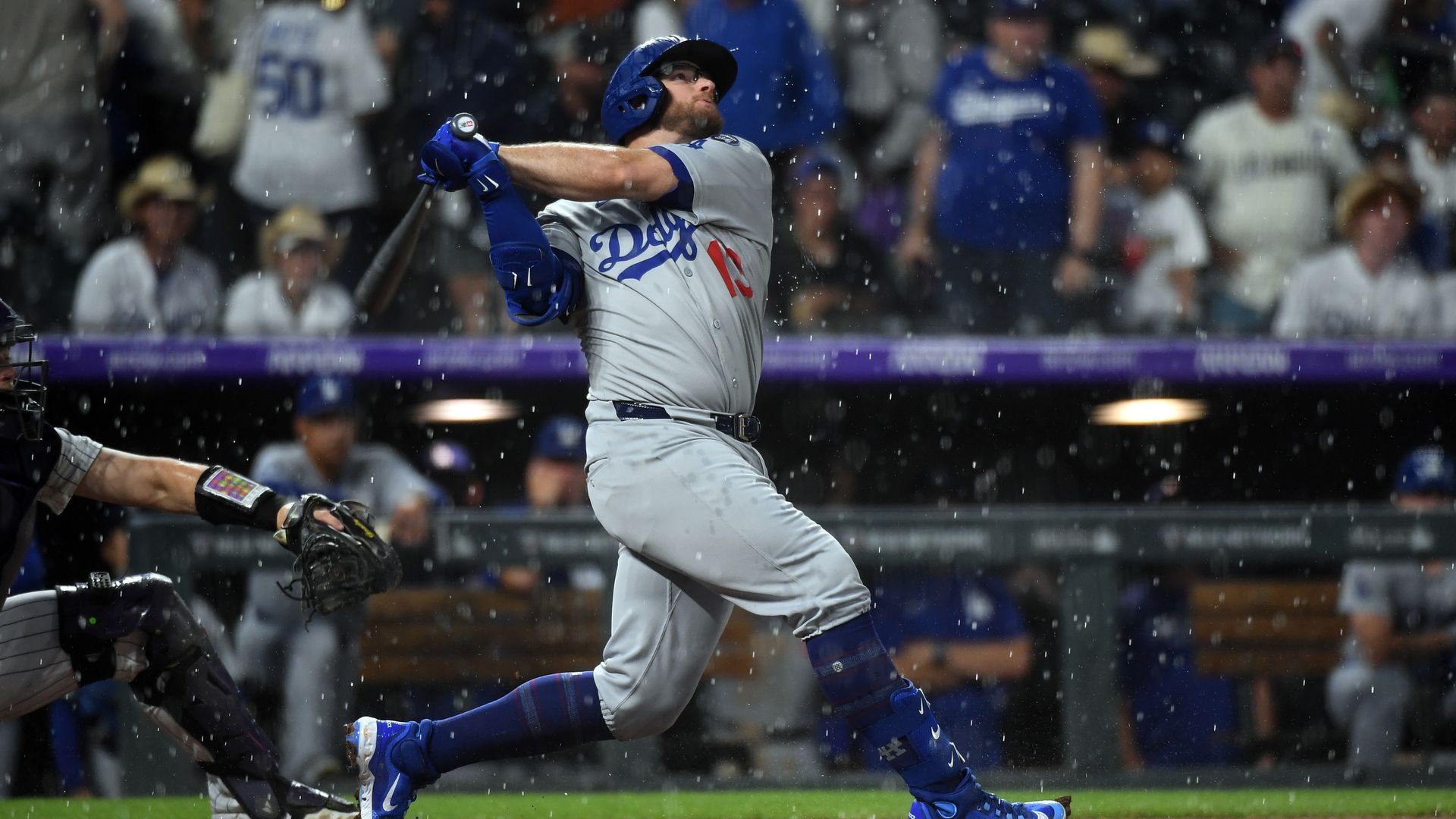 Dodgers 8, Rockies 1: The rain delay didn’t stop Max Muncy